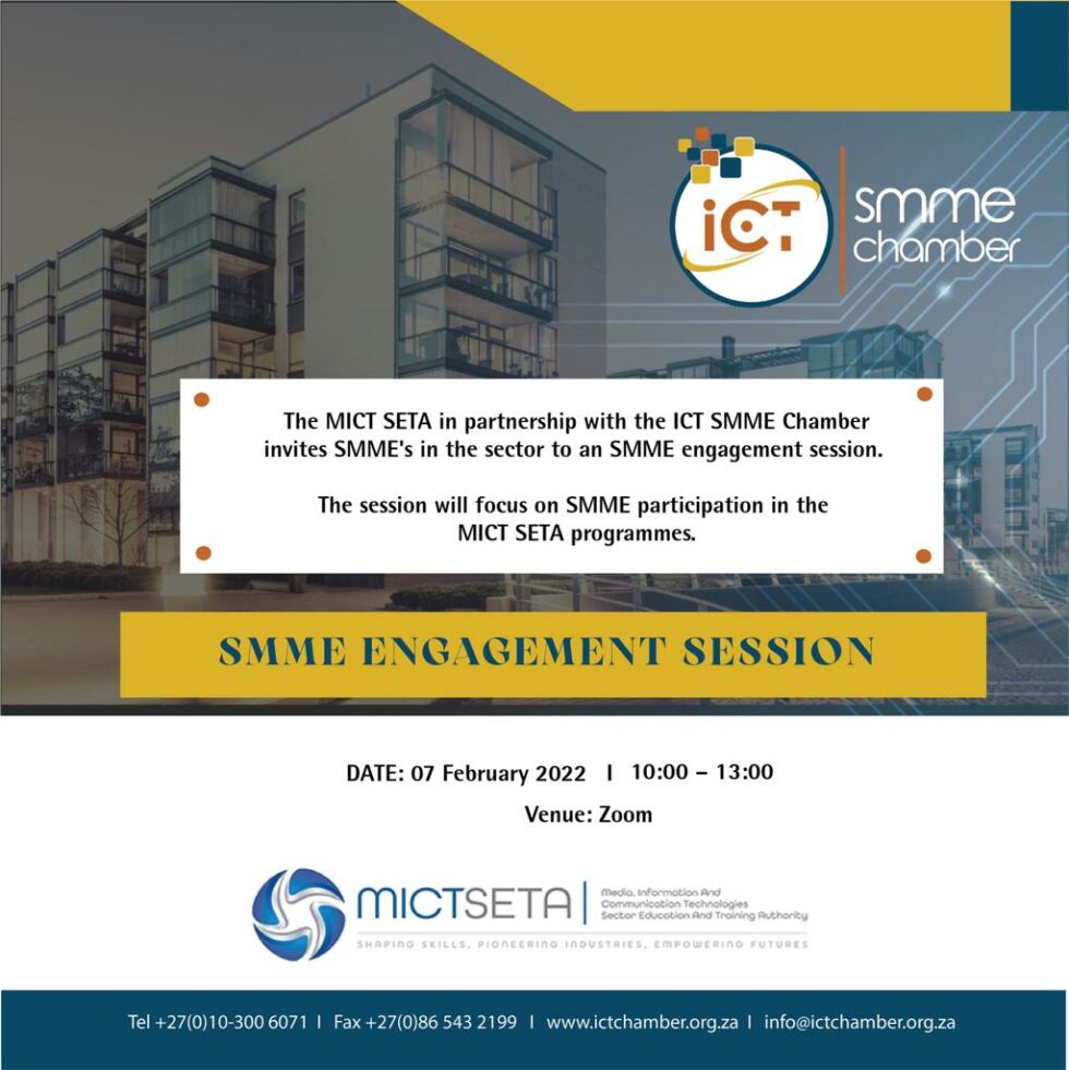 SMME Sector Engagement | MICT SETA